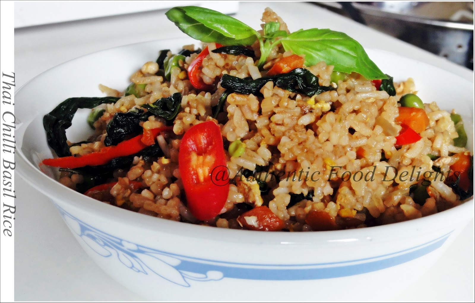 Authentic Food Delights: Thai Chilli Basil Rice