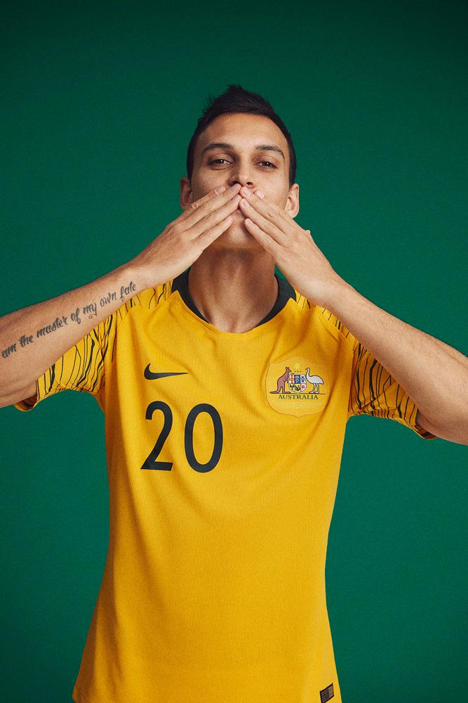 Australia 2018 World Cup Home and Away Kits + Pre-Match Jersey Revealed ...