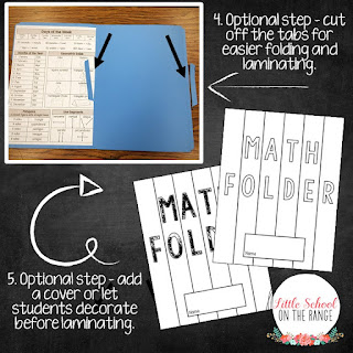 Little School on the Range: Create Your Own Math Resource Folder