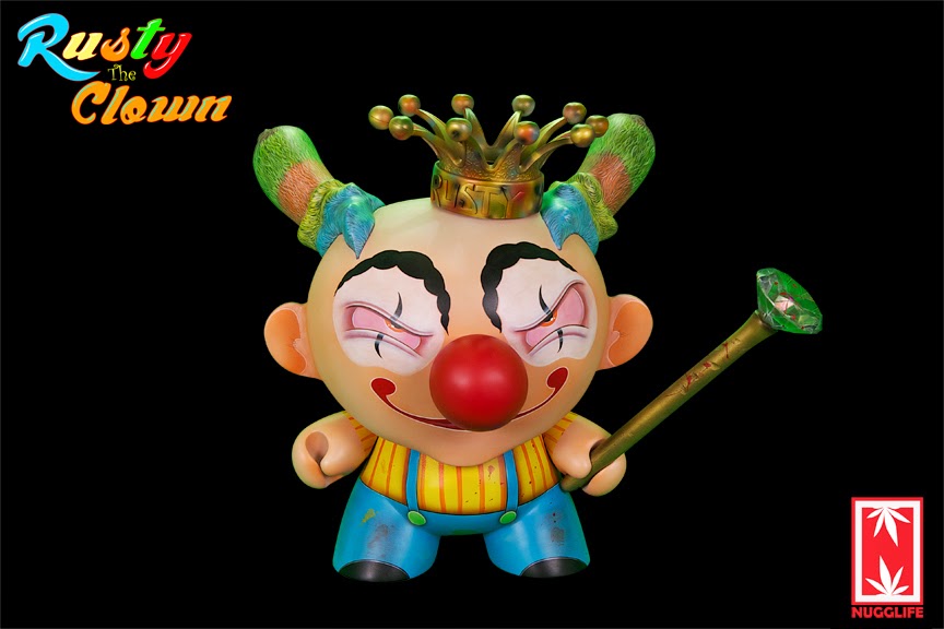 Clown Life - Custom 20" Dunny by Ian Ziobrowski ~ Tenacious.Ninja - Art ...