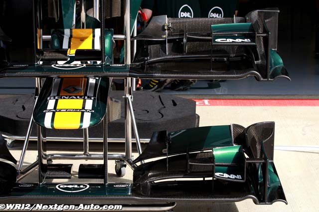 Caterham CT-01 Silverstone Upgrade Package - SomersF1 - The technical ...