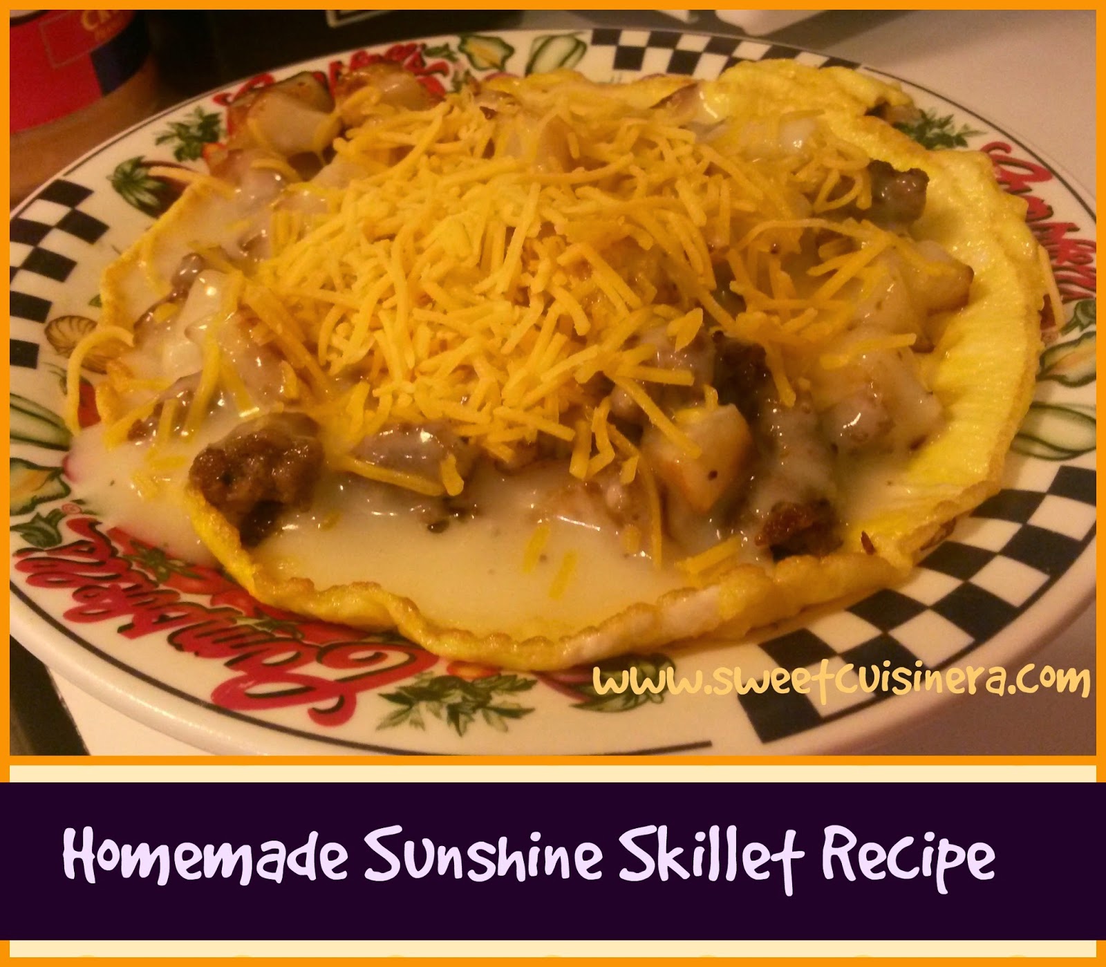 The Sweet Cuisinera: Homemade Sunshine Skillet Recipe