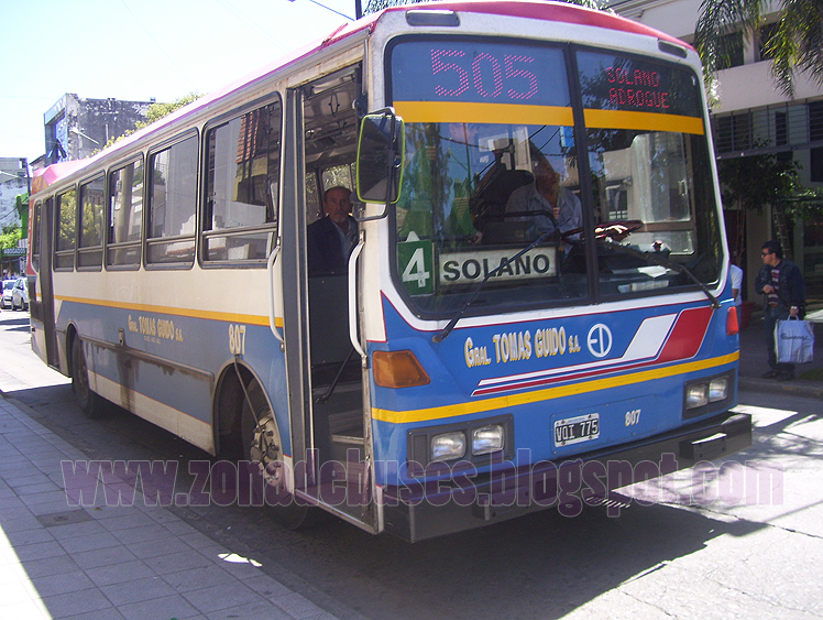 Colectibus - Zona de Buses: LINEA 505
