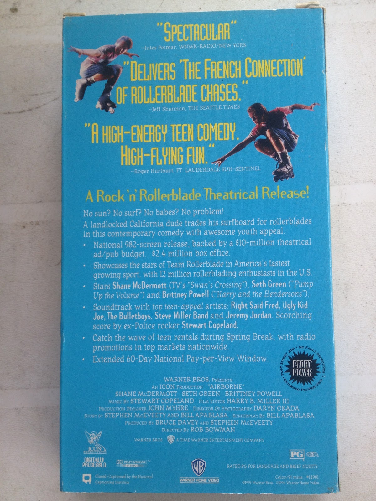 step off george: VHS Screeners