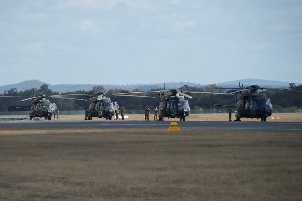 Central Queensland Plane Spotting: Australian Army Exercise Diamond Run ...