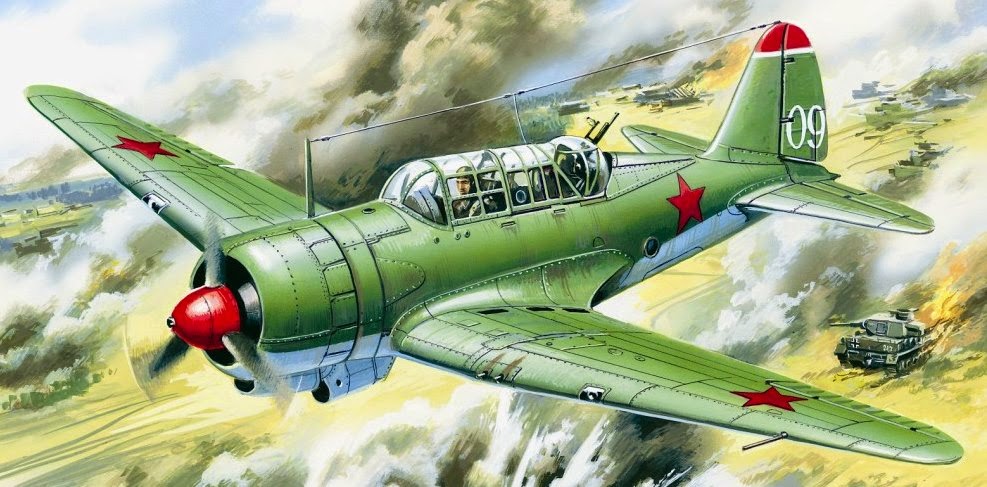 Airplanes in the skies + FAF history: Suhoi Su-2