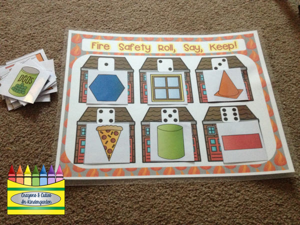 Crayons & Cuties In Kindergarten: Fire Safety Fun!