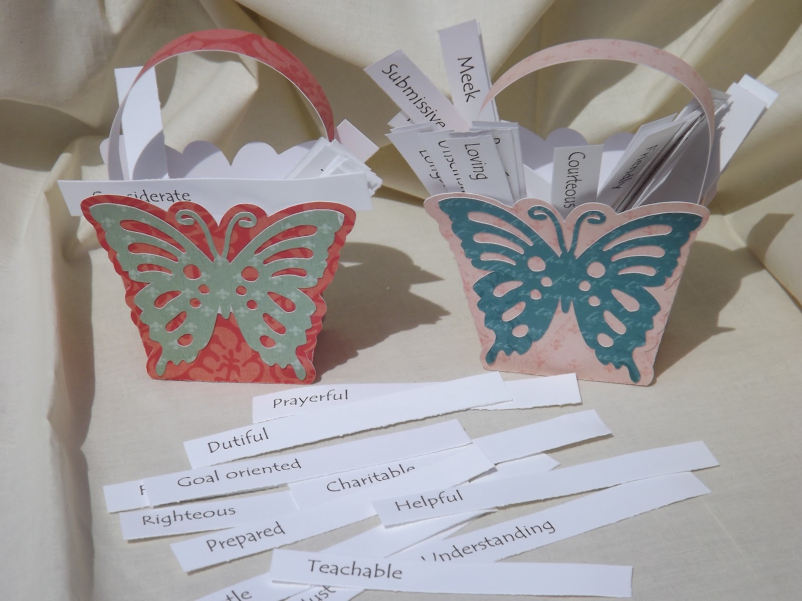 Jenkins Kid Farm: HAPPY EASTER! Attributes of Christ in a Butterfly Basket
