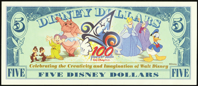 Filmic Light - Snow White Archive: Snow White Disney Dollars
