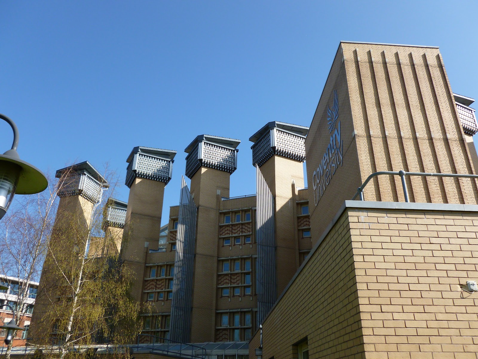 Today Around Coventry: Coventry University Library Ventilation Towers