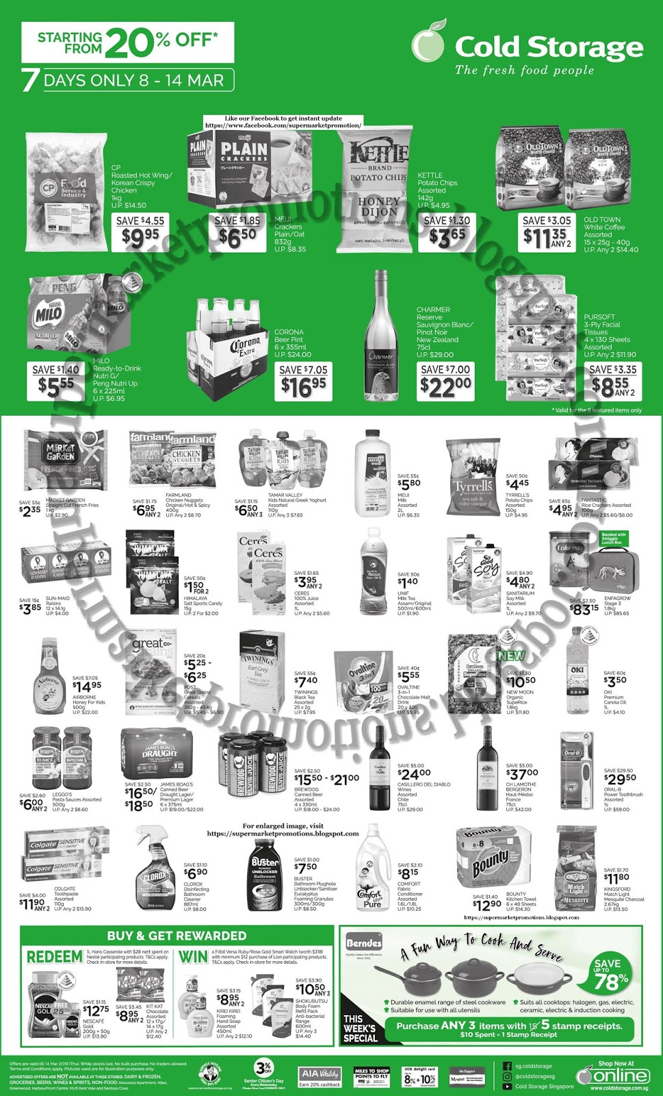 Cold Storage Weekly Promotion 08 - 14 March 2019 ~ Supermarket Promotions