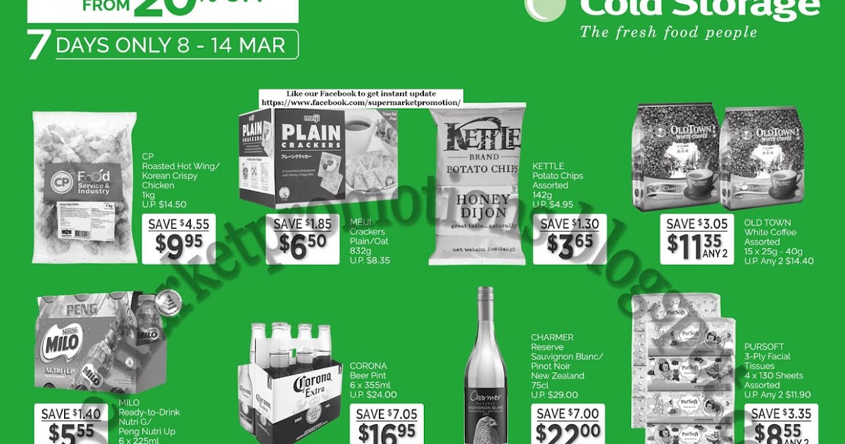 Cold Storage Weekly Promotion 08 - 14 March 2019 ~ Supermarket Promotions