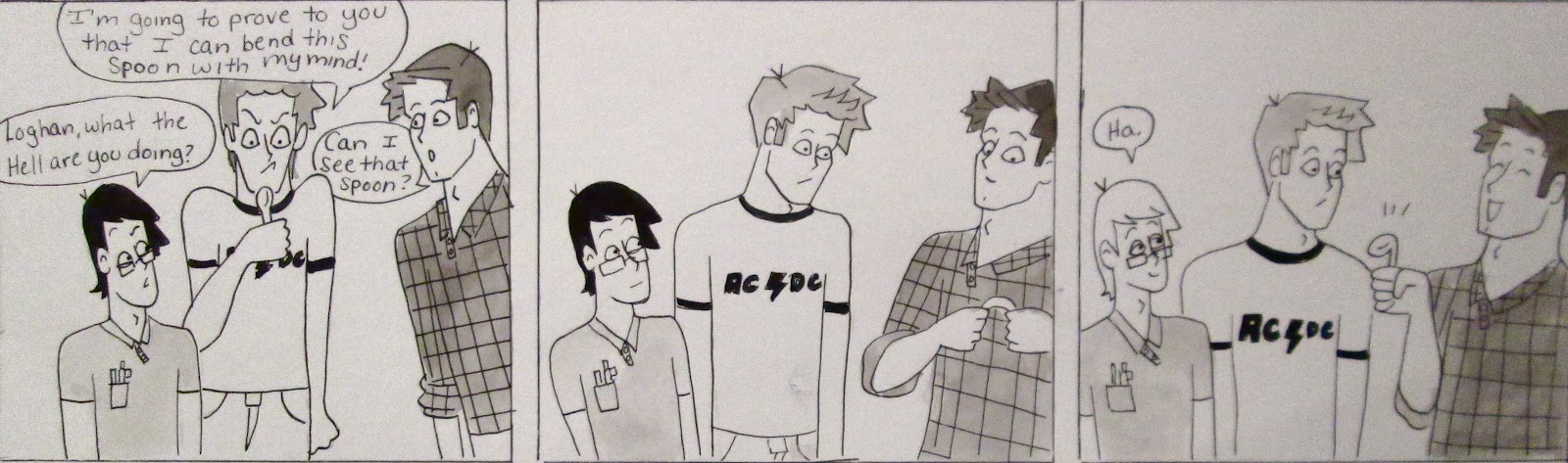 Visual Storytelling: 3-Panel Comic #13: ESP?