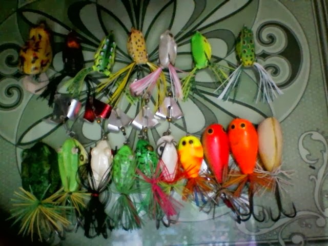 Belajar Mancing: Macam macam umpan palsu untuk ikan gabus