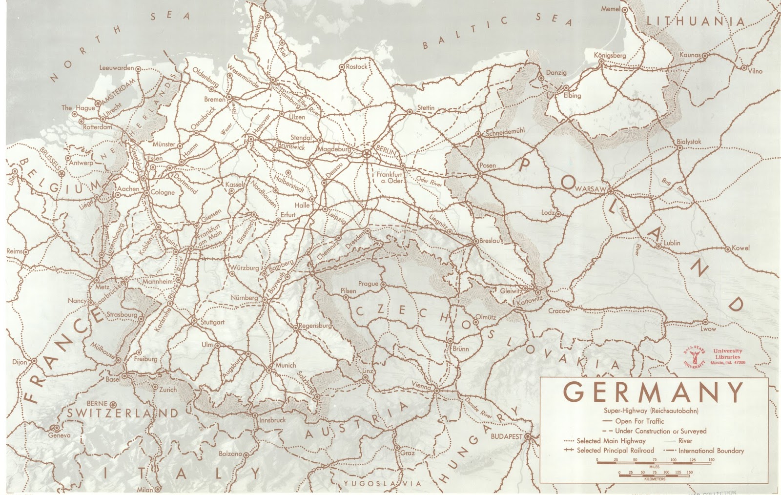 GIS Research and Map Collection: France, Germany, Philadelphia, and ...