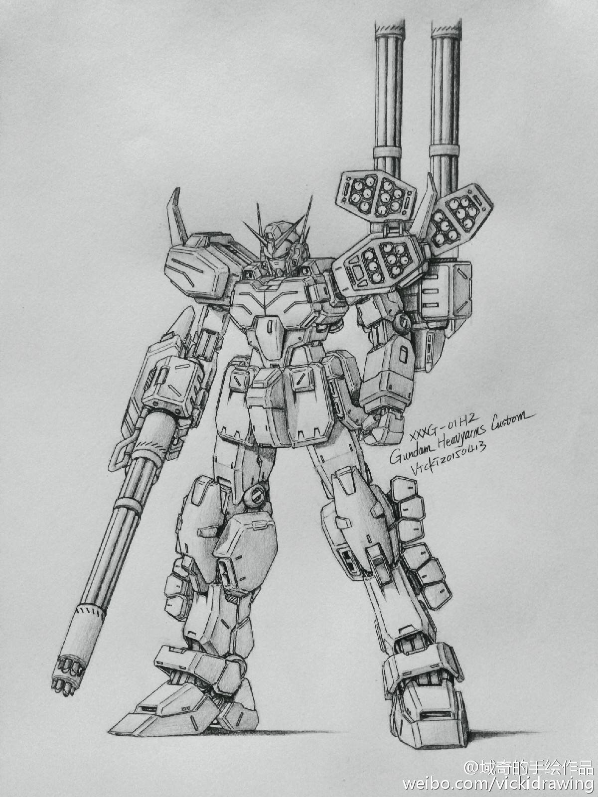 GUNDAM GUY: Awesome Gundam Sketches by VickiDrawing [Updated 2/9/17]