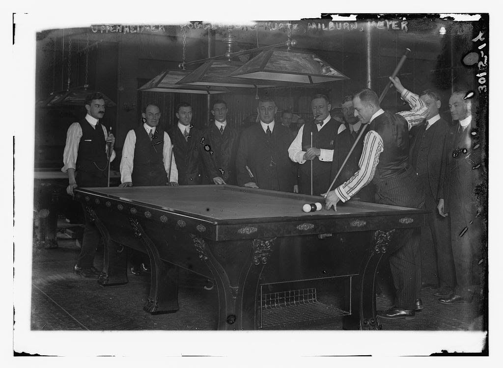 Vintage Photos of Billiards/Pool Players in the Early 1900s ~ Vintage ...