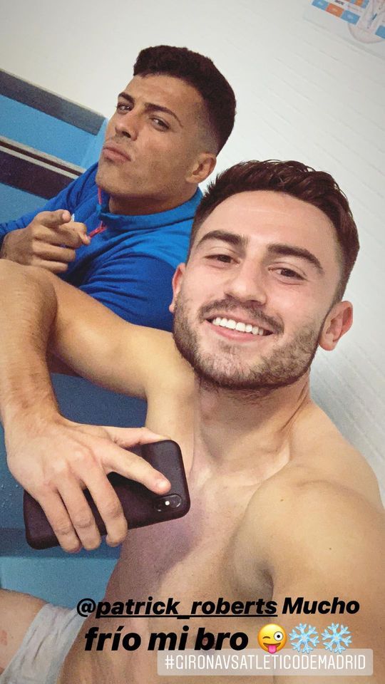 Footballers in underwear: PATRICK ROBERTS