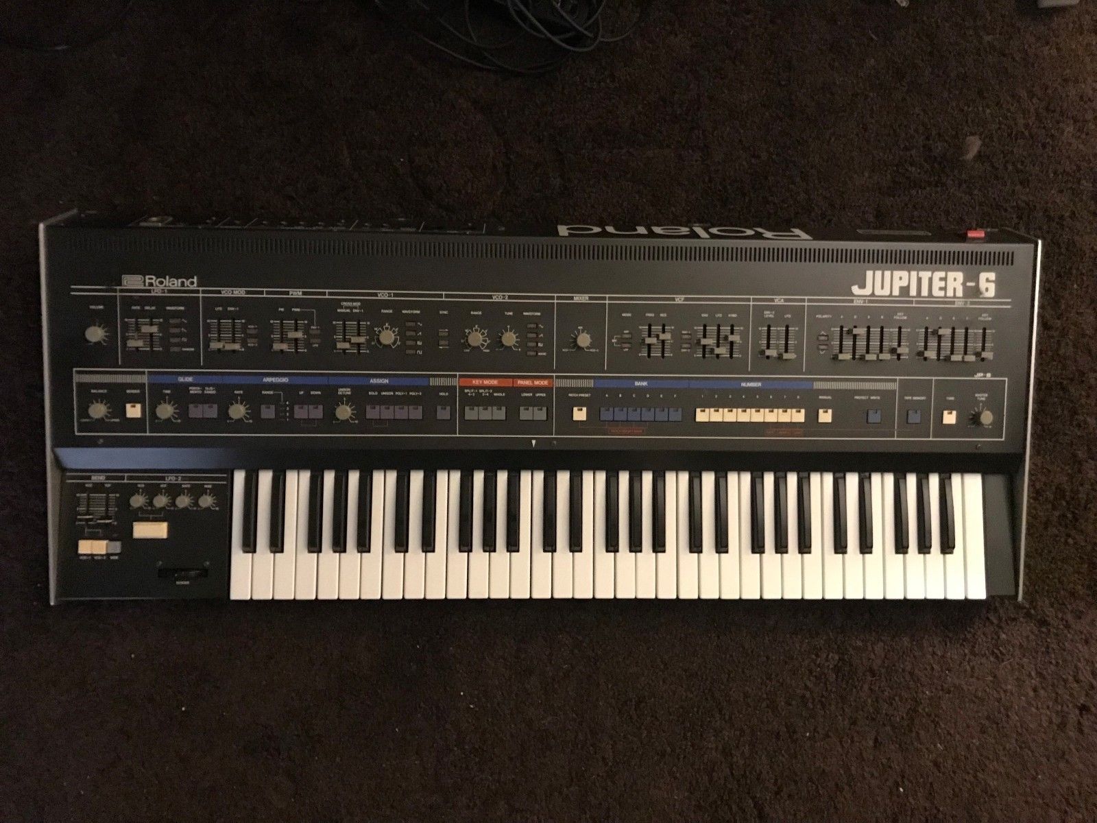 MATRIXSYNTH: ROLAND JUPITER-6 Vintage Analog Synthesizer w/ Europa
