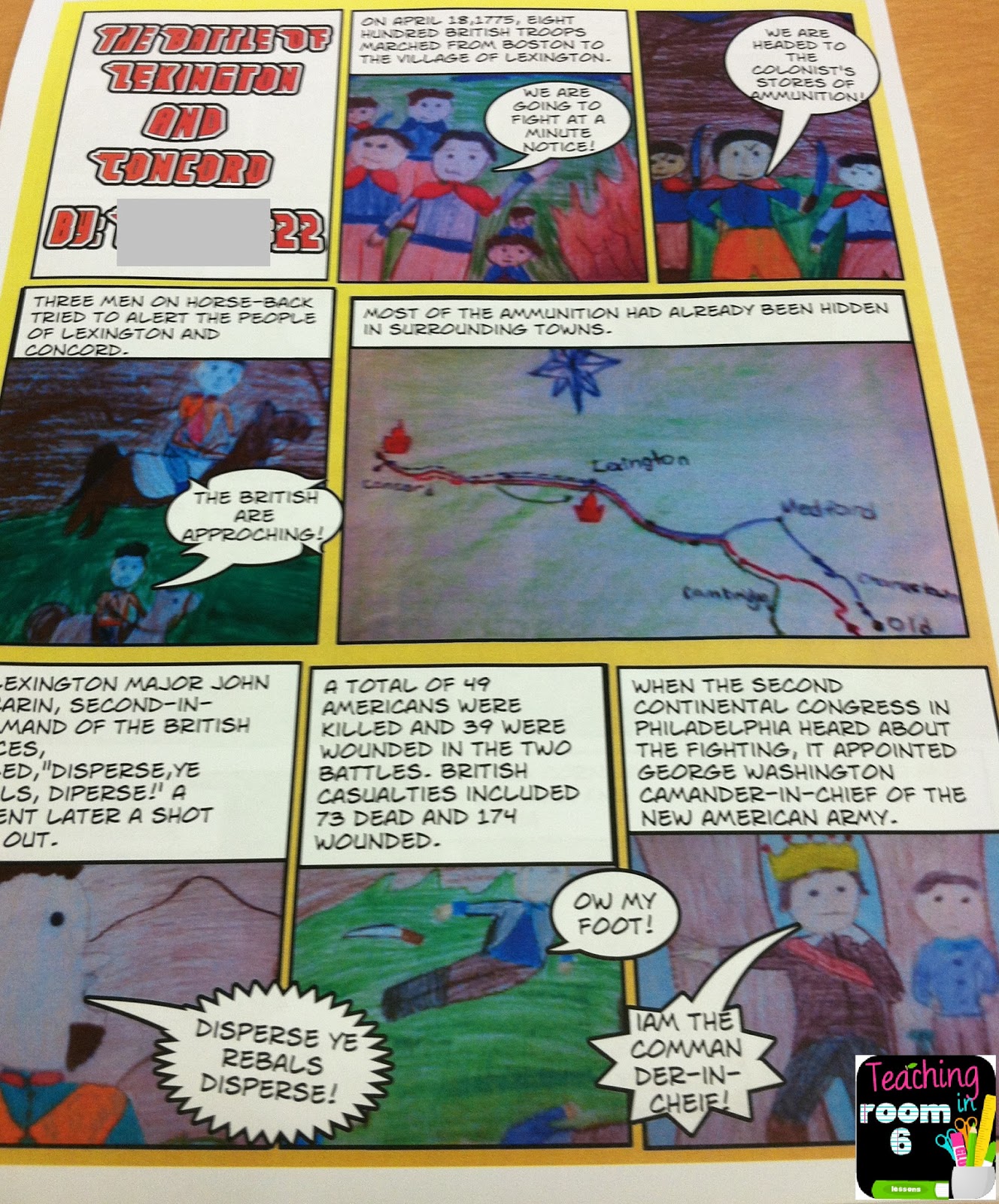 Summarizing Non-Fiction Text....with a Comic Strip! | Teaching in Room 6