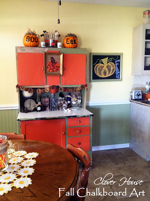 Clover House Chalkboard Art For Fall