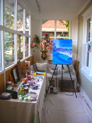 My Art Notes: Studio Setups Past and Present Part Three