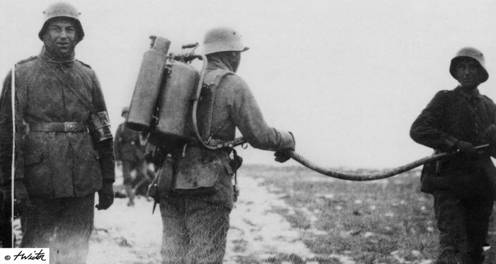 NET Minion: World War 1 - Flammenwerfer's - Flamethrower Units