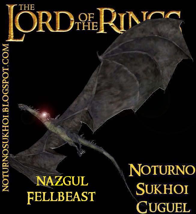 Noturno Sukhoi: Gandalf_Lord of the Rings Papercraft