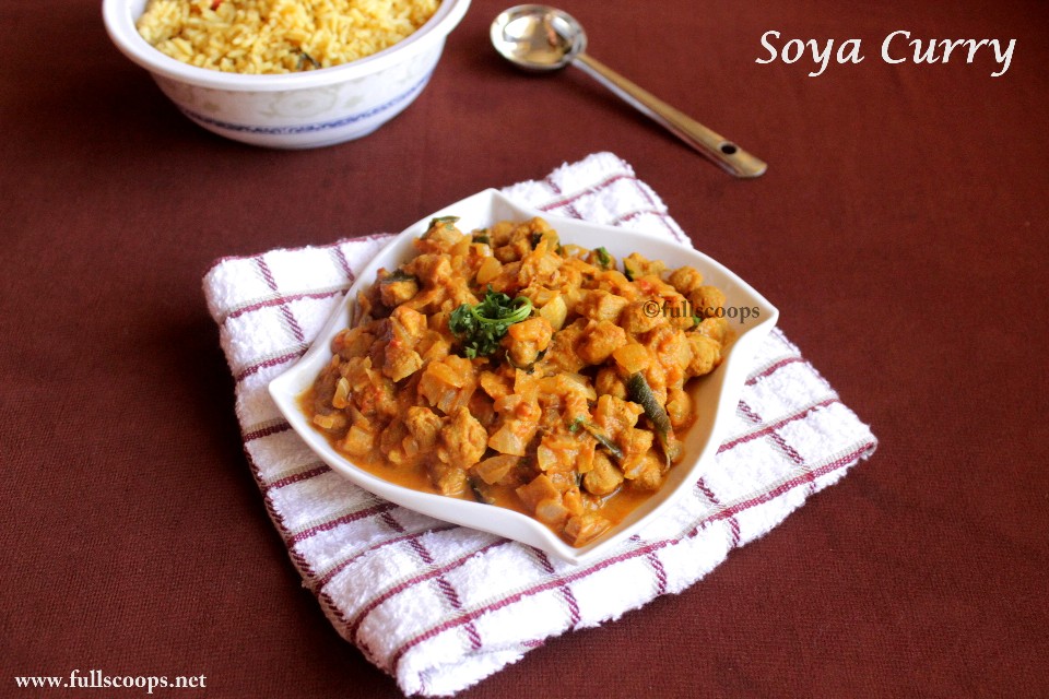 Soya Chunks Masala | Meal Maker Masala | Soya Chunks Recipes ~ Full ...