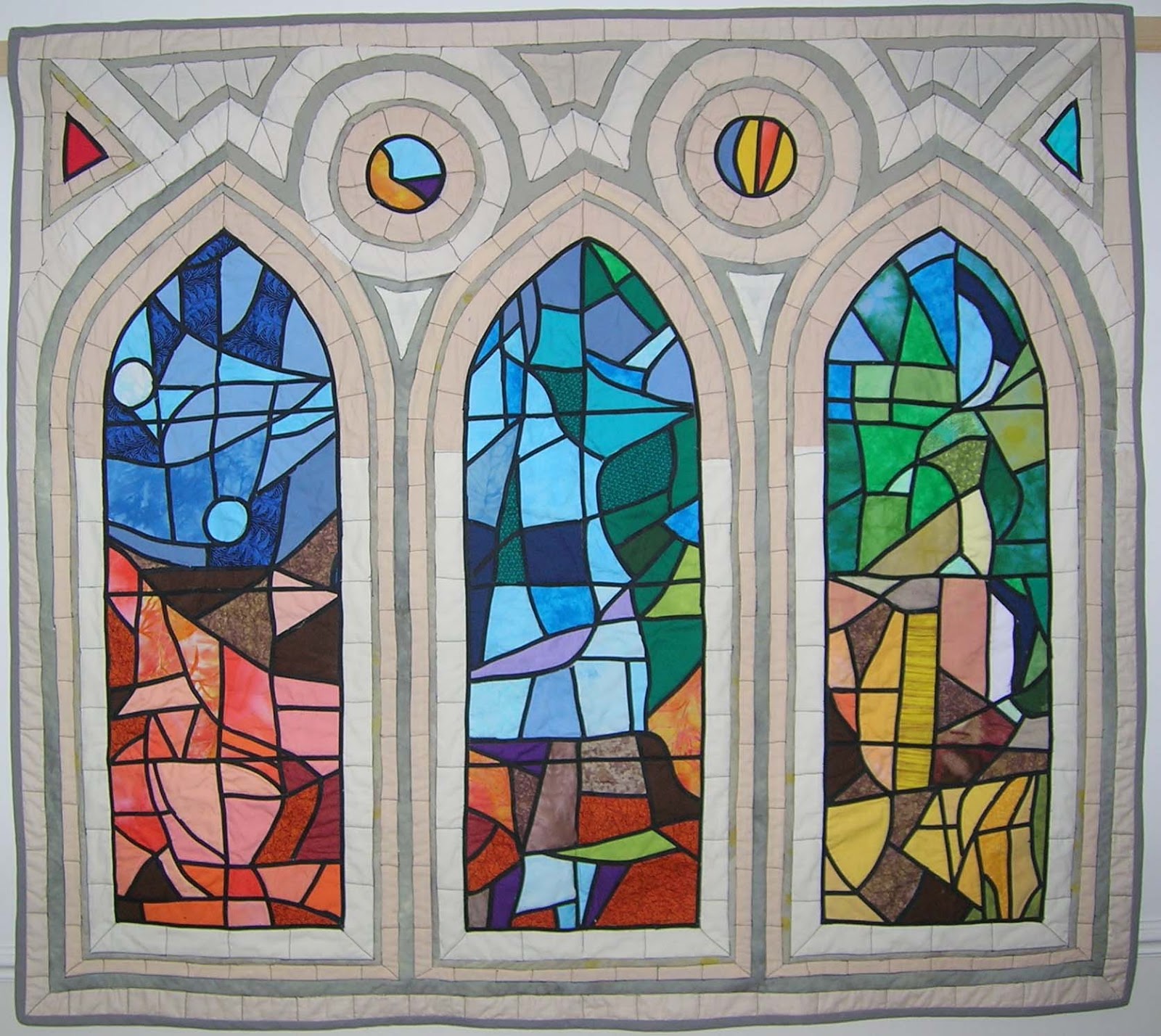 Stained Glass Windows Quilt at Daniel Isaac blog
