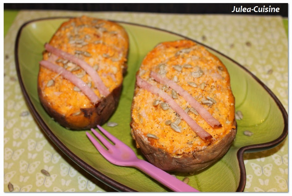 Julea Cuisine - Ma petite cuisine au quotidien: Patates douces farcies