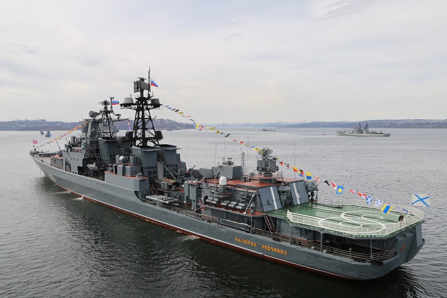 WARFARE Blog: CLASSE UDALOY/ PROJECT 1155 FREGAT. O predador anti-submarino