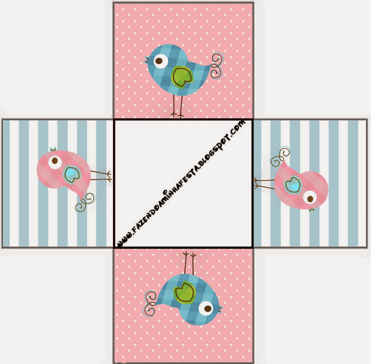 Birds Couple: Free Printable Boxes. | Oh My Fiesta Wedding!