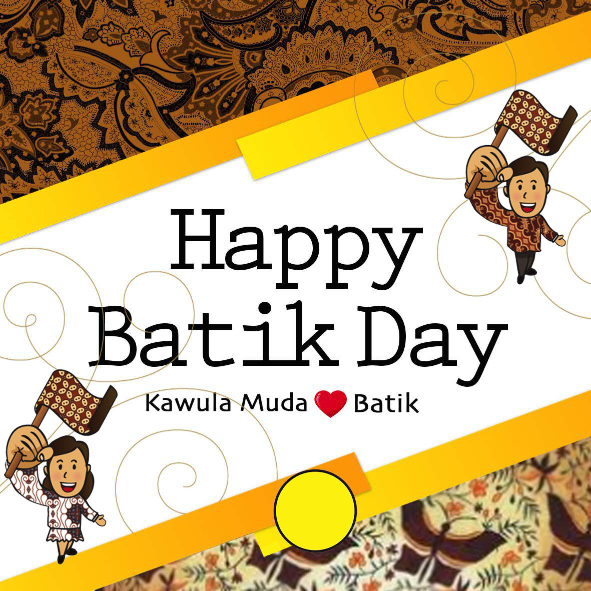 Ucapan Selamat Hari Batik Nasional - miraclewijaya.com