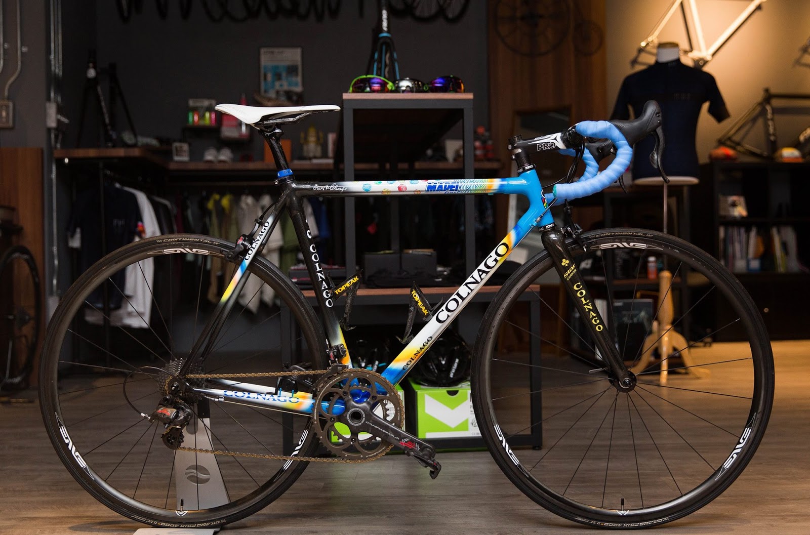 Yao`s Bike Blog: Colnago C40 MAPEI + ENVE 1.25