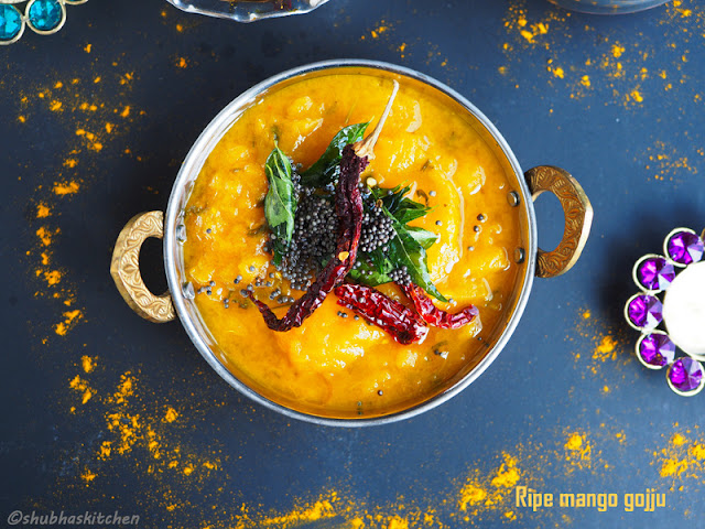 Meri Rasoi: Ripe mango gojju / Maavinahannina Gojju