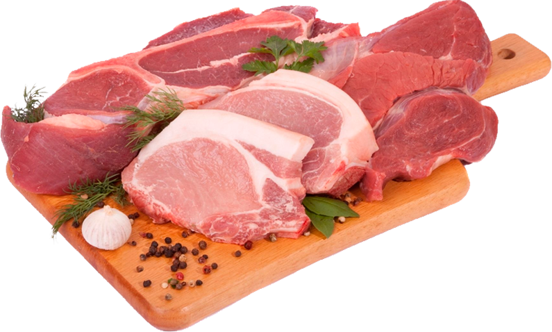 Tipos de comida.: Carnes