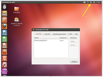 Tutoriais Linux, Windows e web design: Como configurar interface de ...