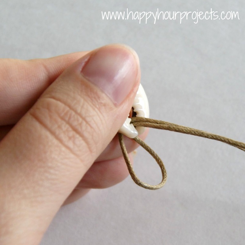 Basic Sliding Knot Bracelet - Happy Hour Projects