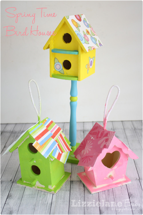 Spring Time Bird Houses - Liz on Call