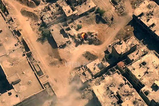 Drone footage in Jobar Syria | Errymath