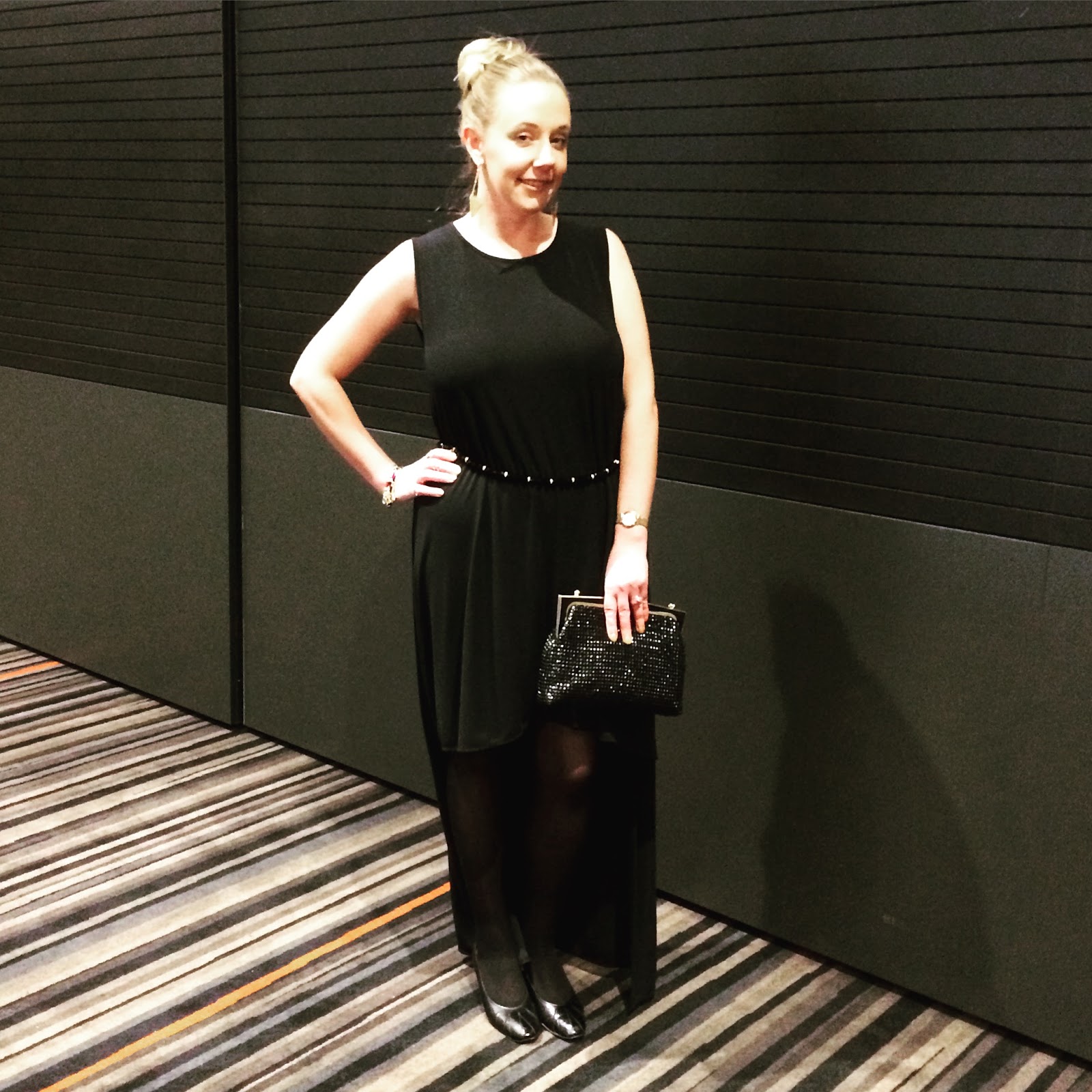 What I Wore: WaterAid Gold Ball - Almost Posh