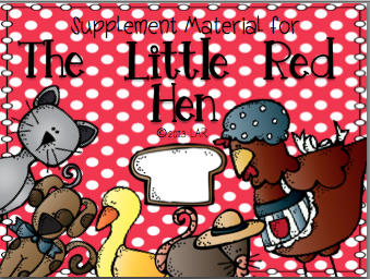Life in First Grade: The Little Red Hen Activities and Craft