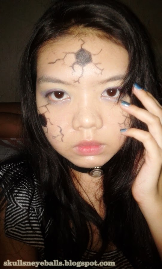 Skulls And Eyeballs: Broken (Doll) Face Makeup Tutorial