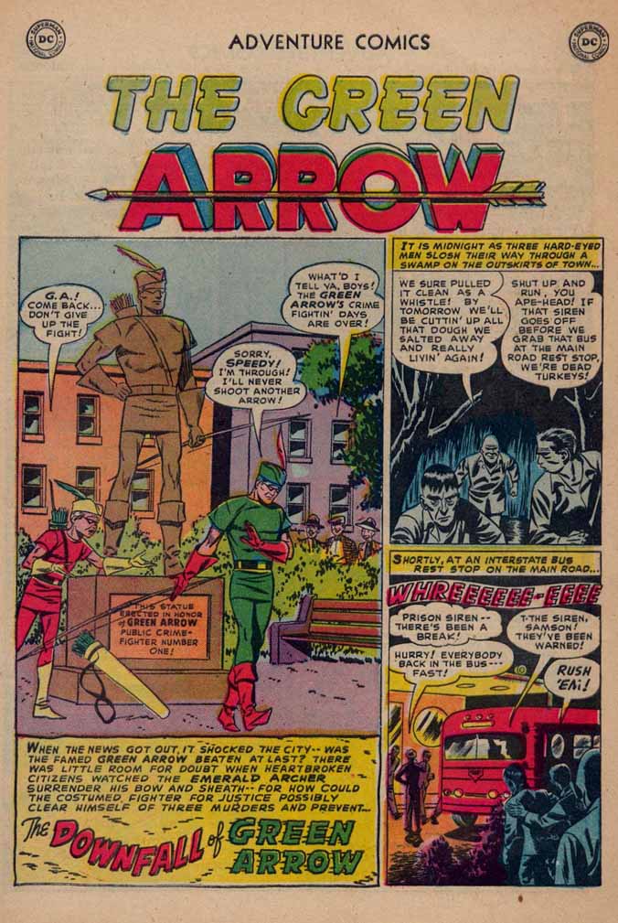 Days of Adventure: Adventure Comics # 187, April, 1953