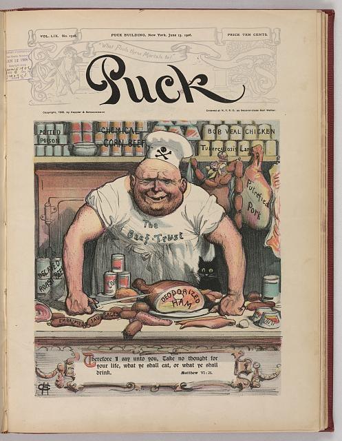 Legal History Blog: Newman on Meat Inspection and Public Choice