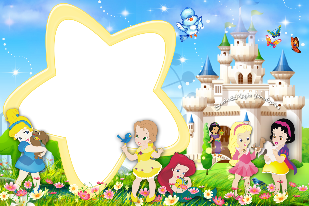 Marcos de baby princesas - Imagui