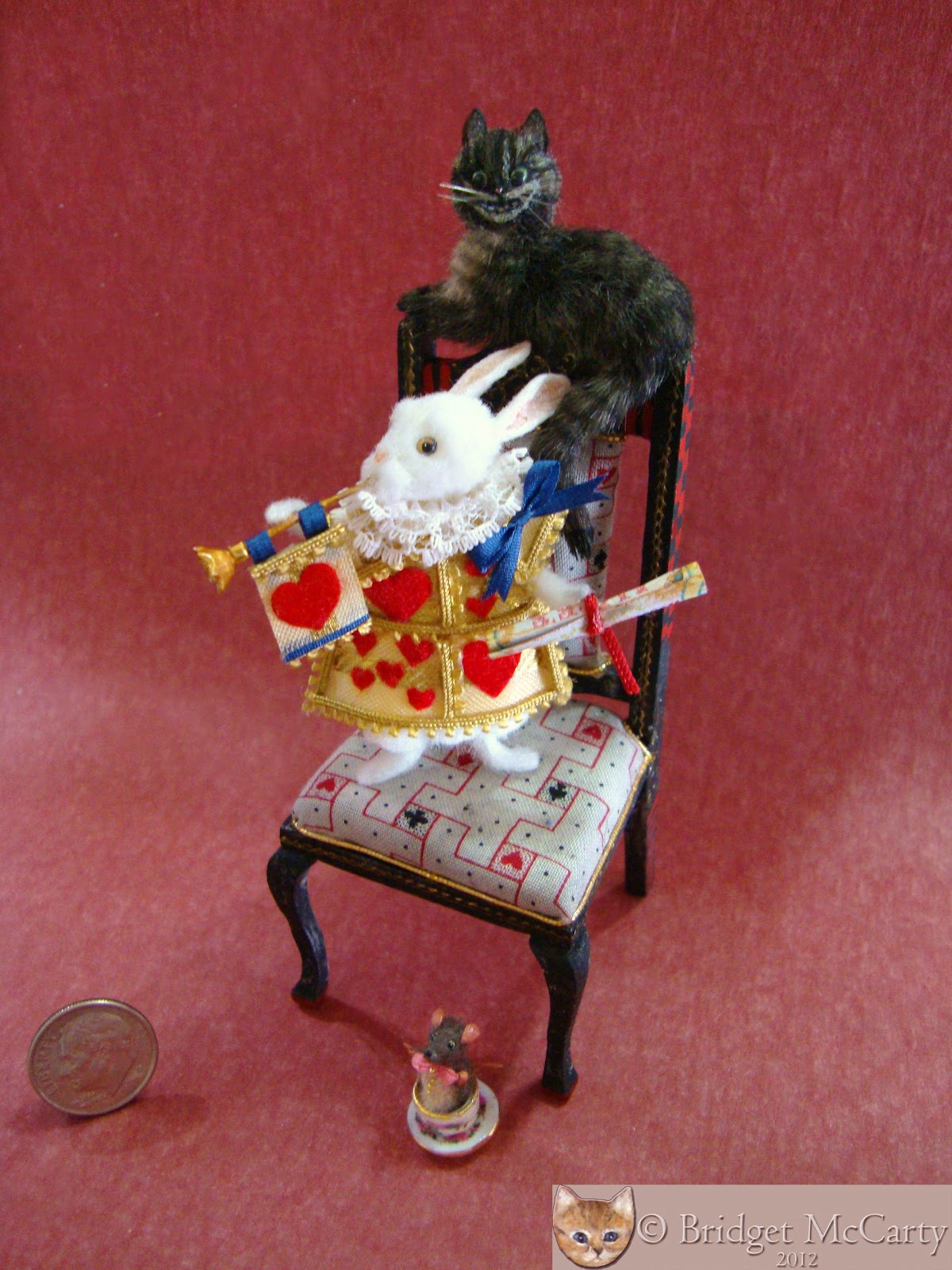 Bridget McCarty's Plush Pets 1:12: New Alice in Wonderland Items ...