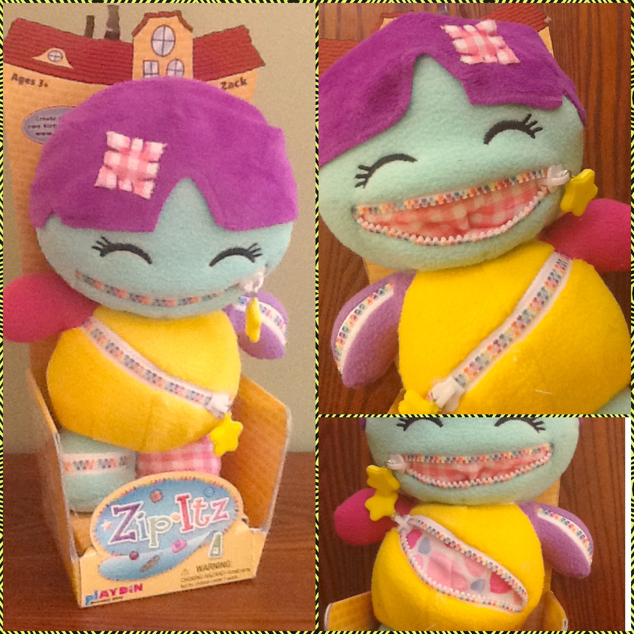 Bonggamom Finds: Zip-Itz: fun new dolls from Playdin