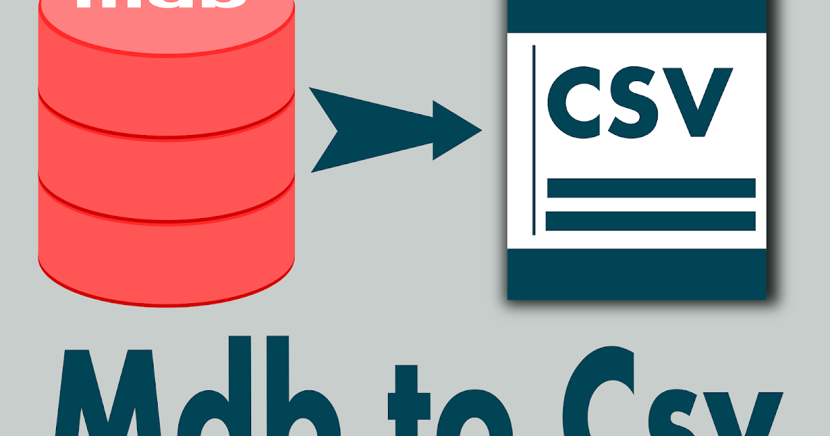 whiterock software: mdb to csv